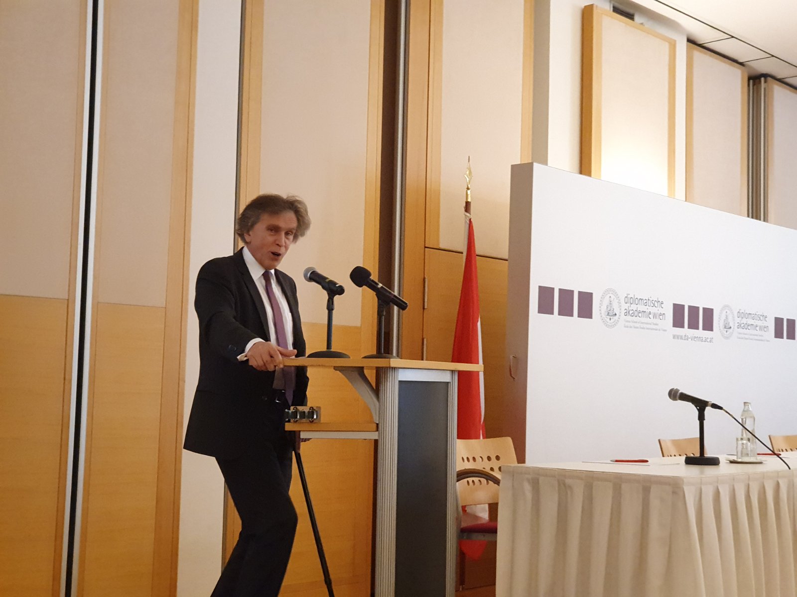 01.Amb. Emil Brix - Opening the Conference - Diplomat magazine