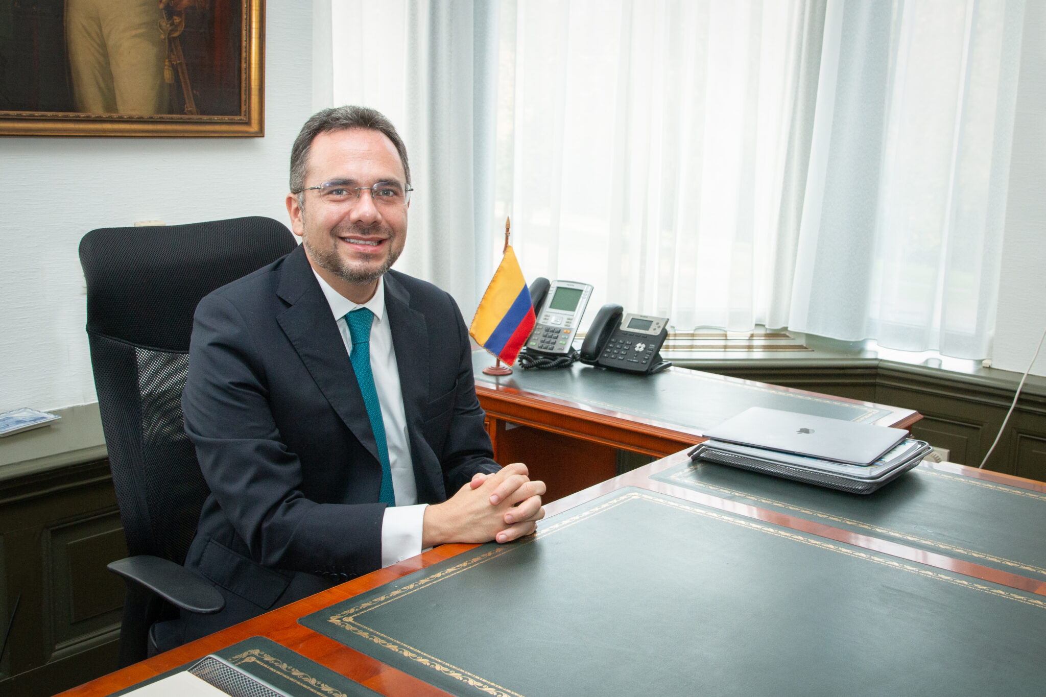 The Ambassador of Colombia, H.E. Mr. Alvaro Andrés Motta Navas ...